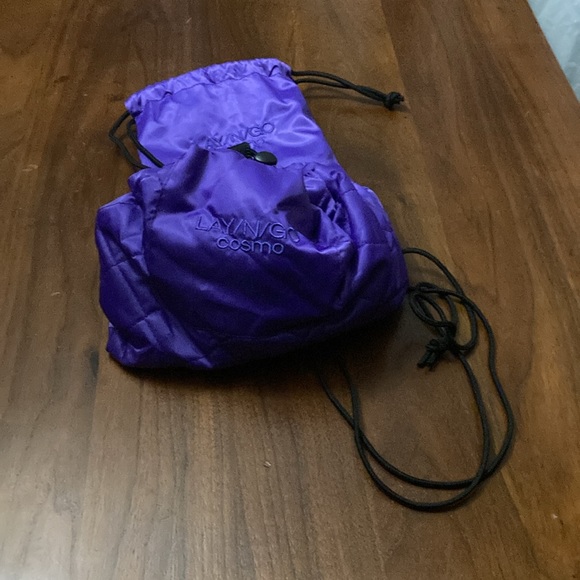 LAY/N/GO cosmo | Bags | Layngo Cosmo Purple Makeup Bag | Poshmark